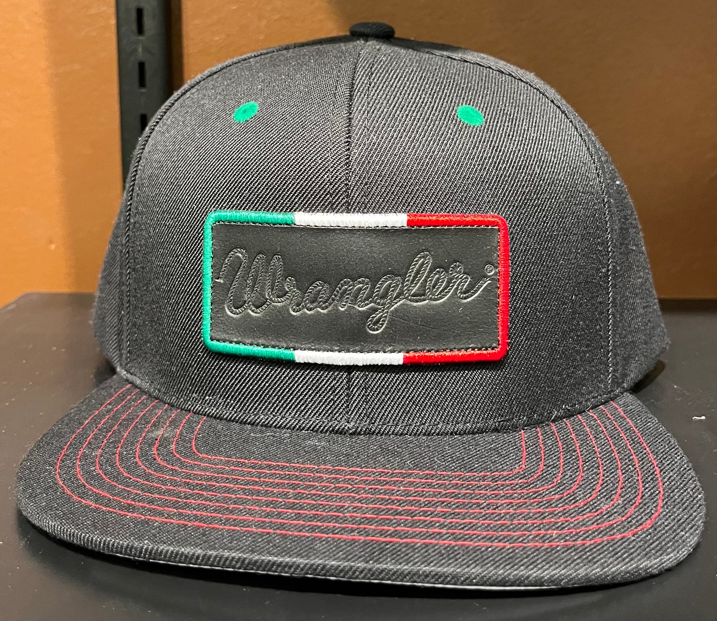 Wrangler Cap Black Flag – Old West Cowboy